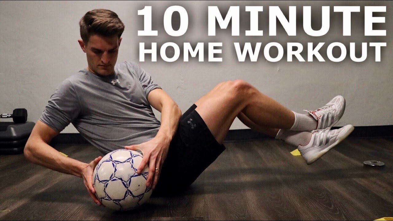 10 Minute Home Workout For Footballers | Full Inside Small Space ...